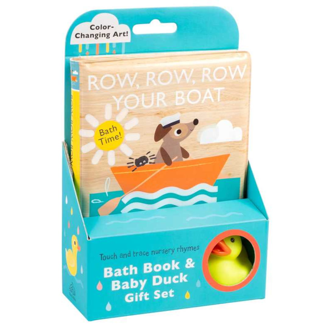Touch and Trace Nursery Rhymes: Row, Row, Row Your Boat Bath Book ...